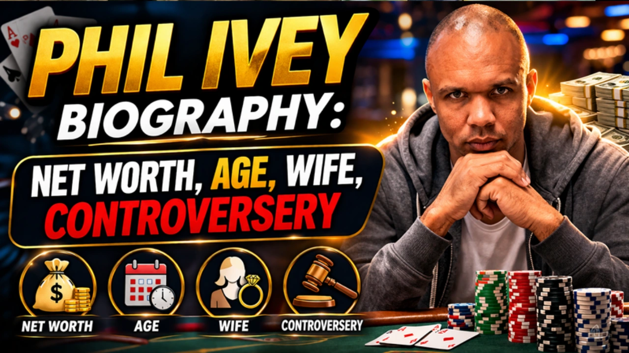 Phil ivey Biography: Net Worth, Age, Wife, Controversery