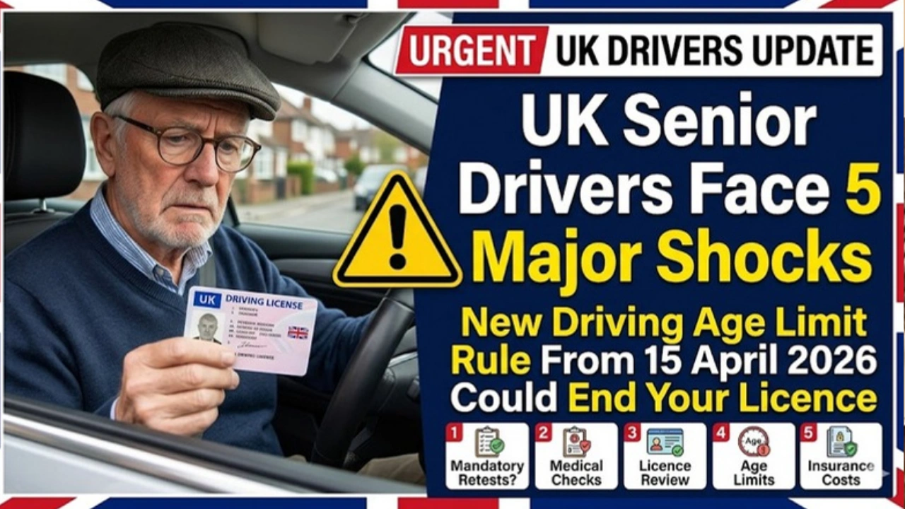 UK Senior Drivers Face 5 Major Shocks: New Driving Age Limit Rule From ...